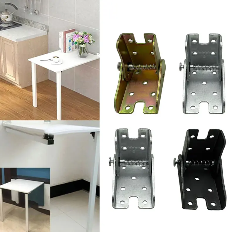 Iron Folding Hinge Table Leg Brackets for Chair Extension Tables ...