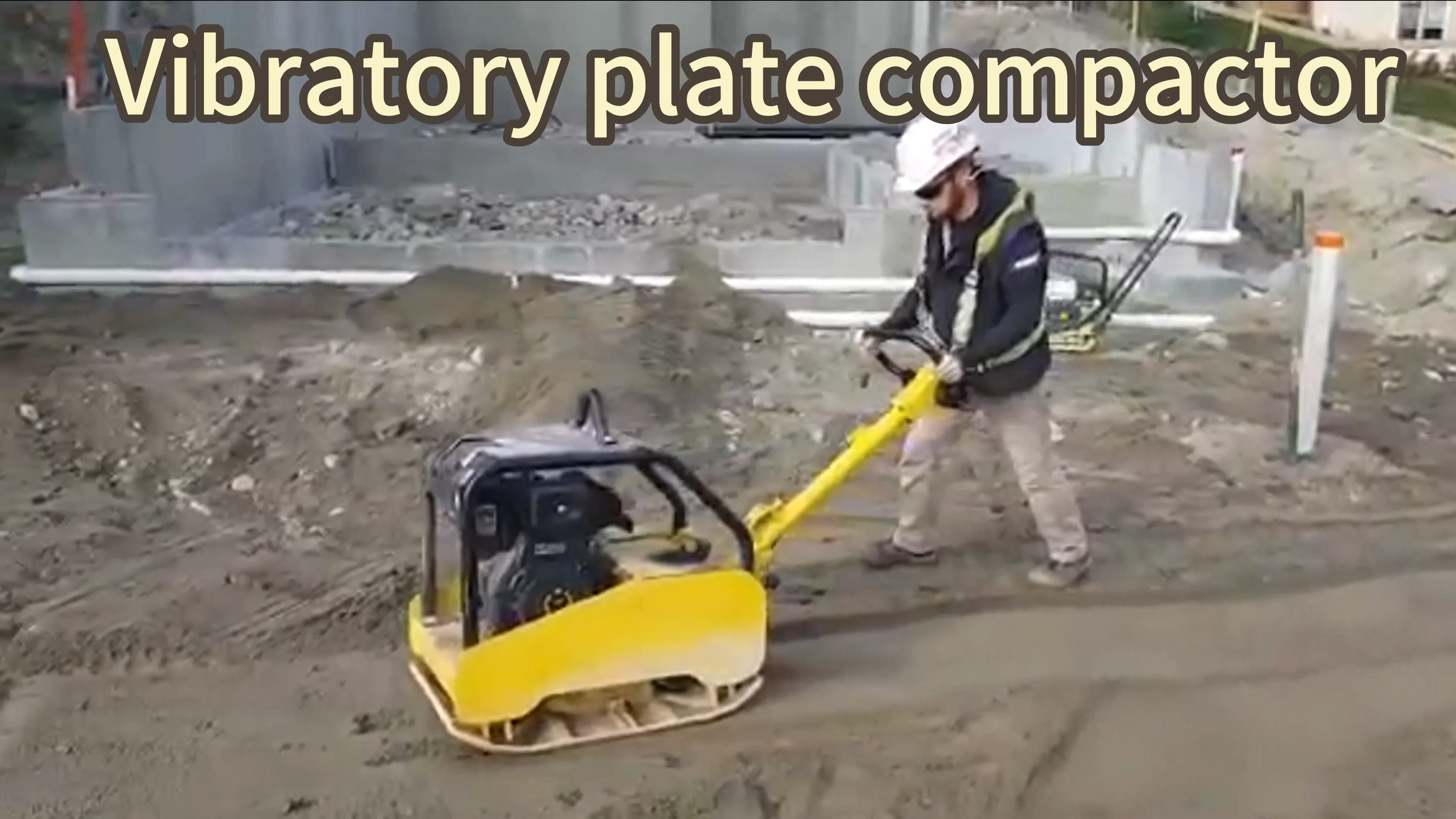 Compactor Vibratory Machine Reversible Soil Compaction Plate 2024 New ...