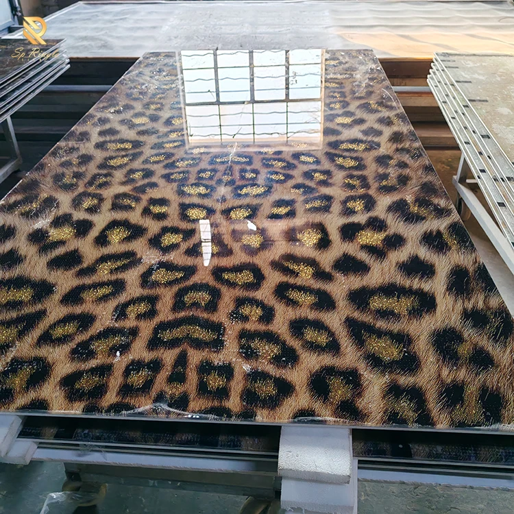 Alibaba.com: Leopard texture, glazed porcelain tile with marble look ...