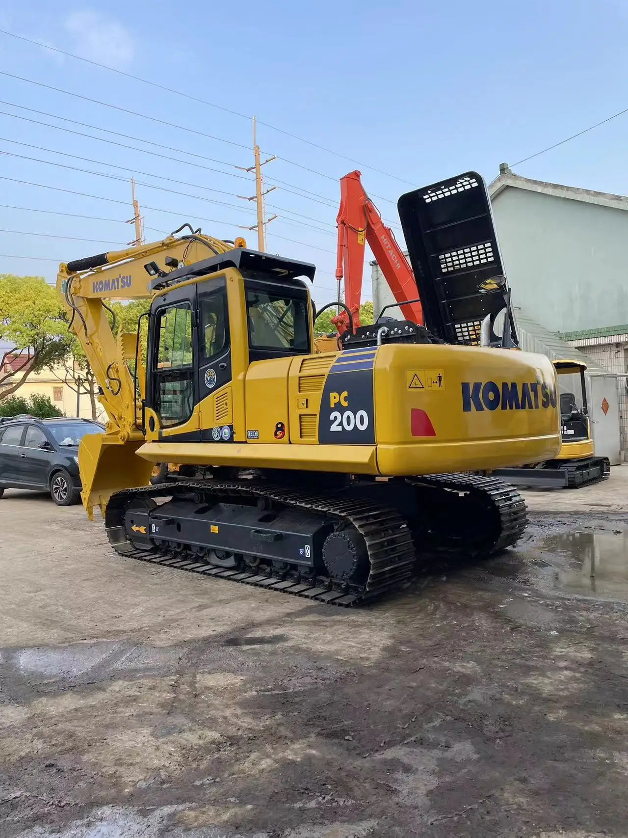 Original Japan Komatsu Pc200-8 Surplus Japan Komatsu Pc200-8 Excavator ...