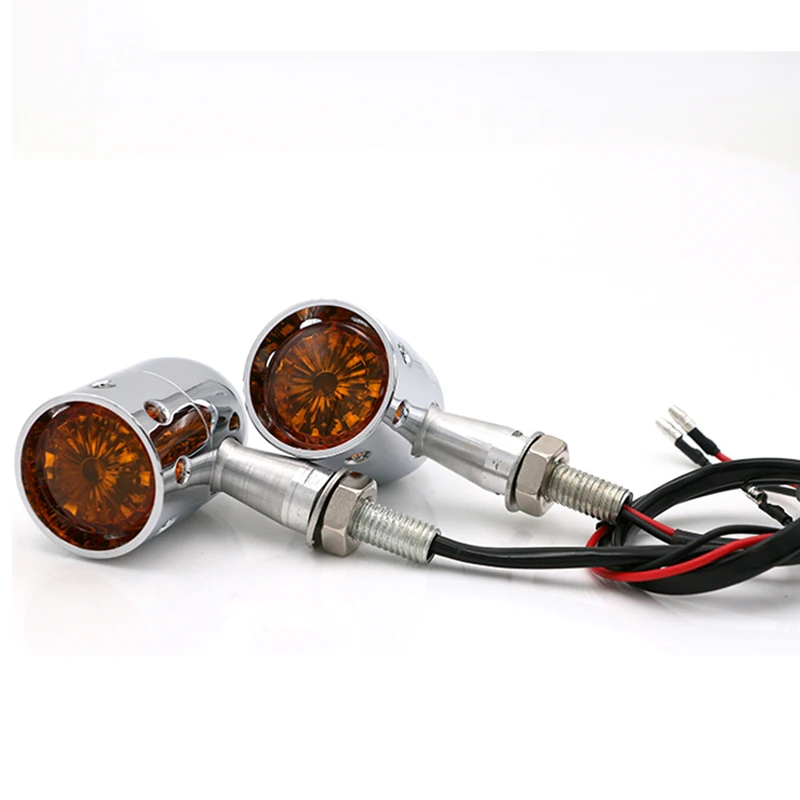 Factory Retro Motorcycle Indicator Led Turn Signals Light For Racing ...