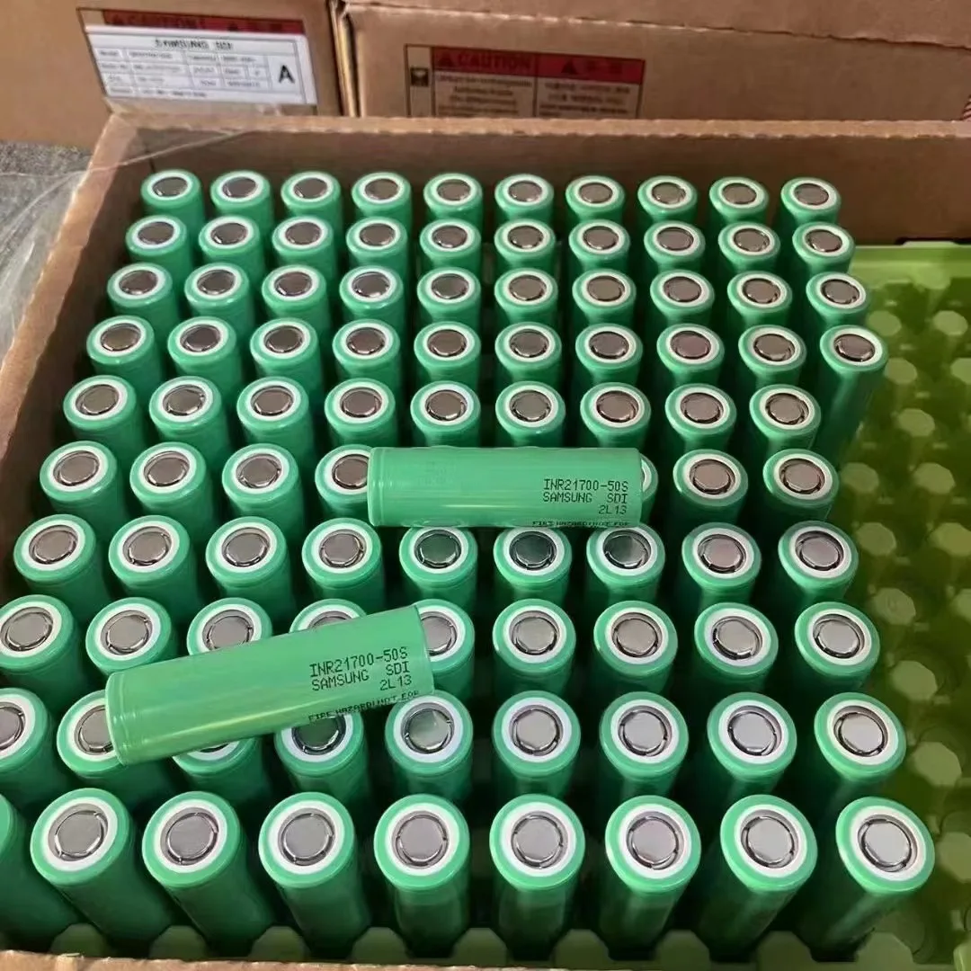 High Capacity 21700 5000mah Lithium Battery Inr21700 50s Rechargeable ...