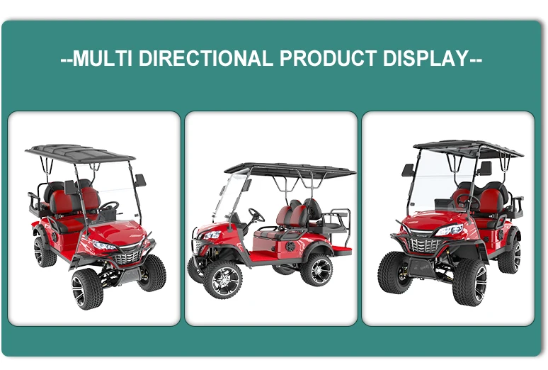 2023 New Design Exclusive Right Factory 48v 4 Passenger Lifted Club ...