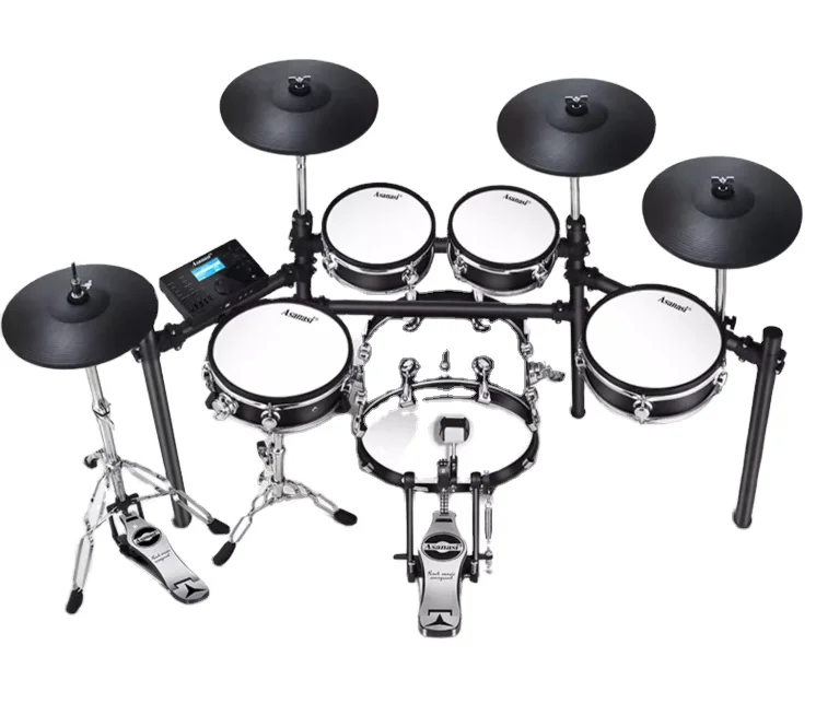 ELECTRIC DRUM KIT ENTRY LEVEL WITH GOOD QUALITY MODULE 5-PC DRUMS HEAVY ...