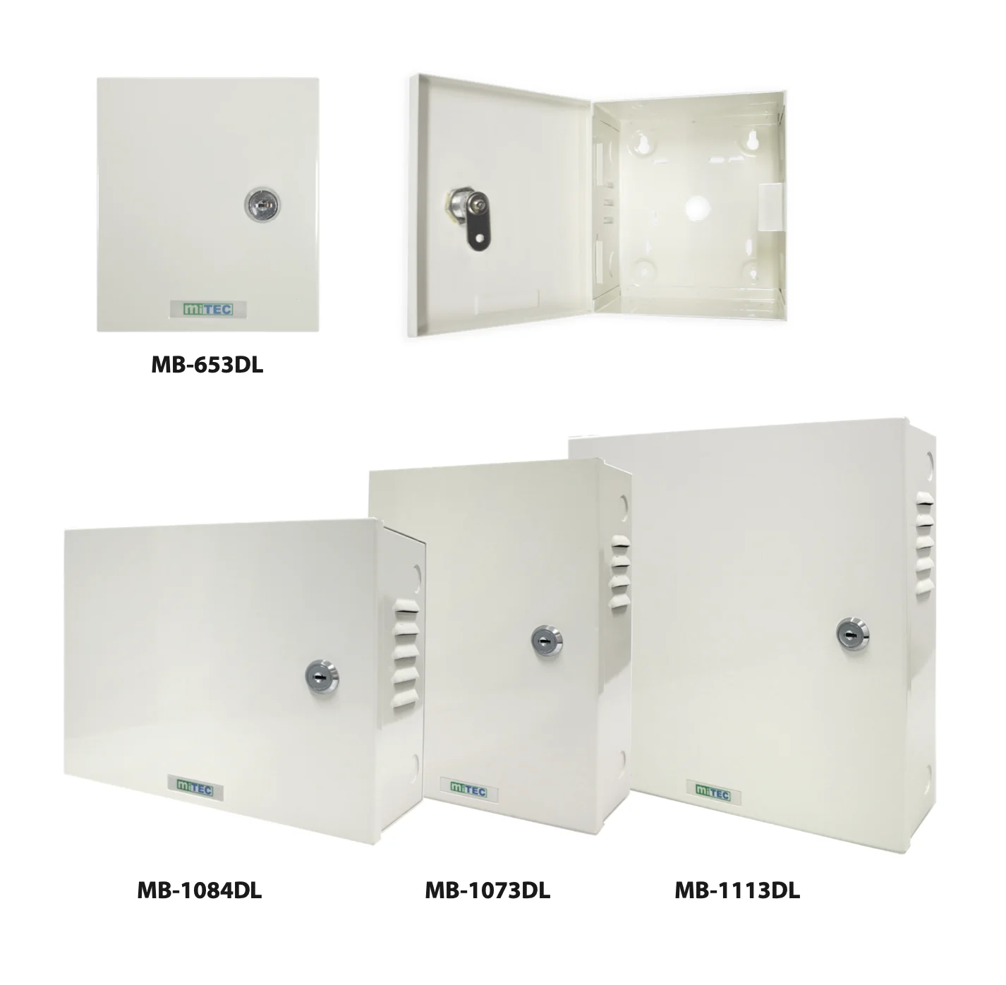 MiTEC Metal Electrical Junction Box - Indoor Distribution Box with Cam ...