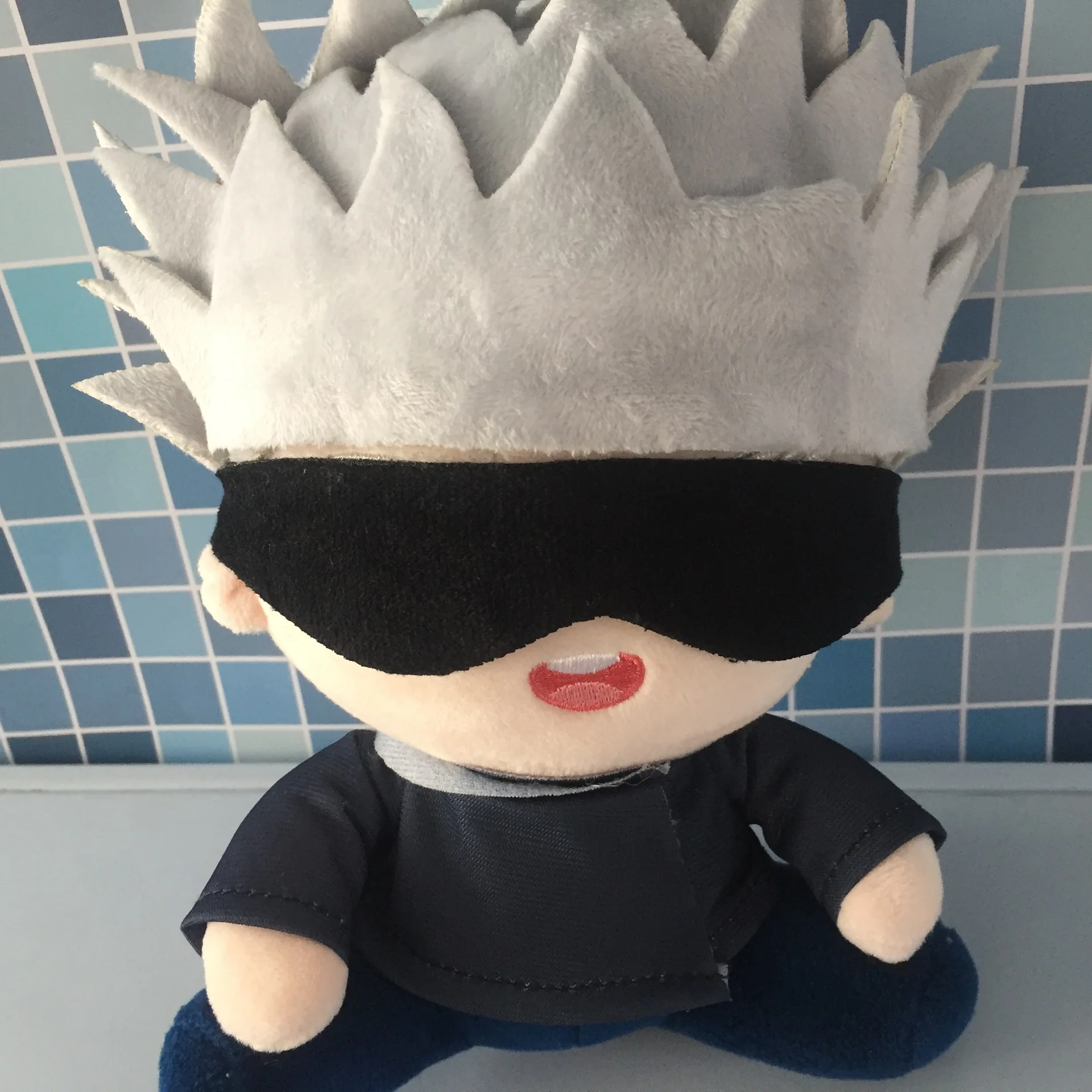 18cm Cartoon Jujutsu Kaisen Gojo Satoru Stuffed Plush Toy Baby Soft ...