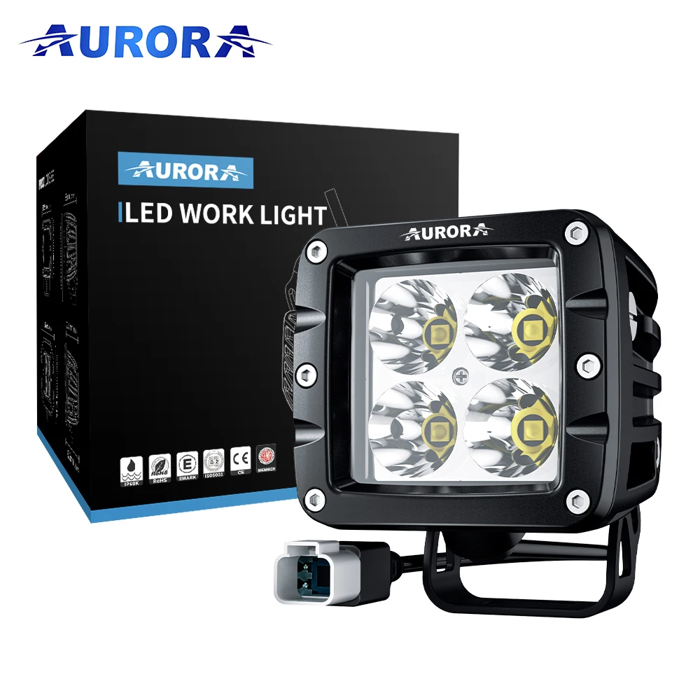 Aurora New Rgb 2 Inch Led Pods Work Lights - Buy 2 Inch Led Pods Work ...