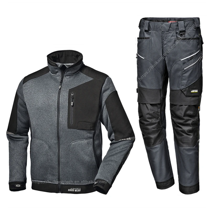 Custom Cargo Work Pants Jacket Clothes Sets Safety Hard Wear Reflex ...