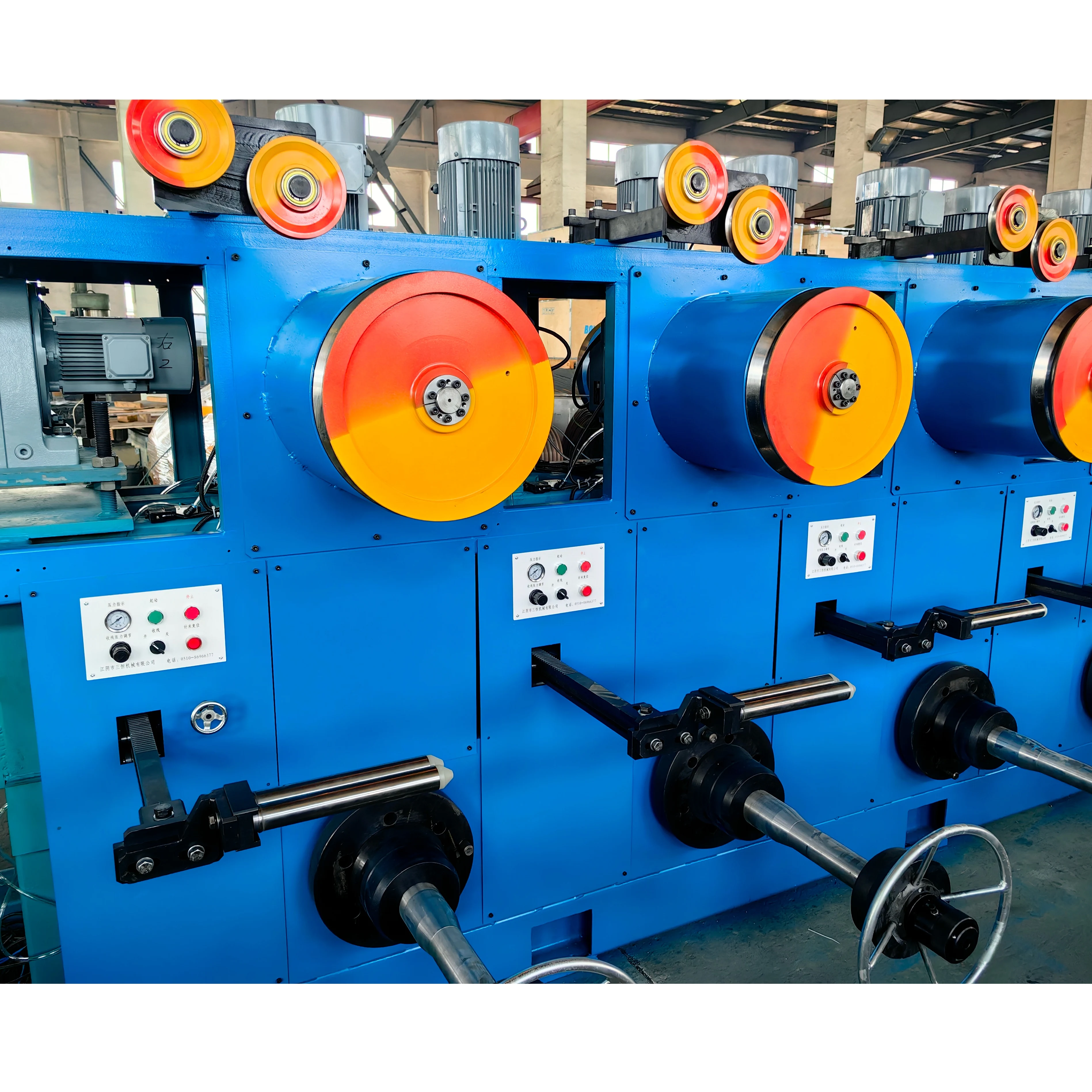 Wet Drawing Water Tank Wire Drawing And Wire Coiler Spooler Multi ...