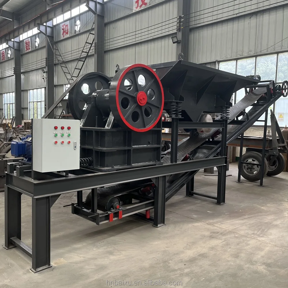 Energy Saving Diesel Mobile Sand Stone Aggregate Crusher