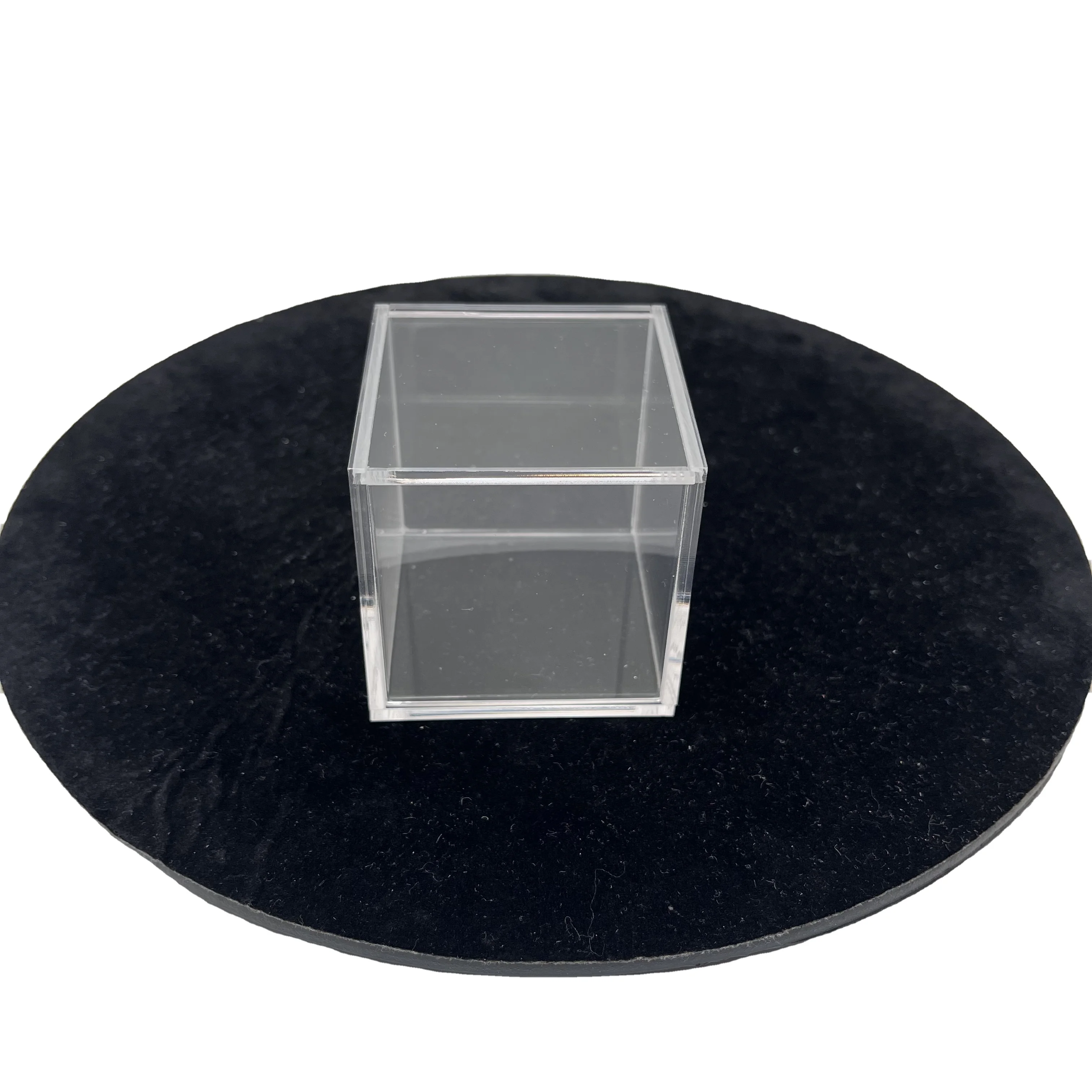 Custom Square Transparent Box Acrylic Food Packaging Candy Box Acrylic ...