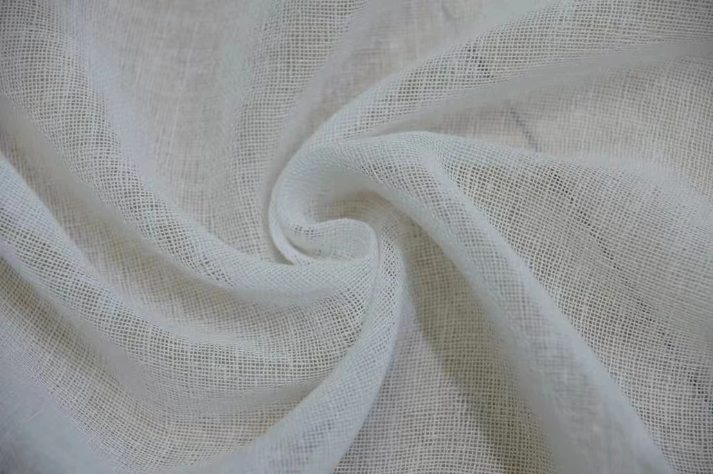 High Quality Thick Coarse Polyester Slub Sheer Voile Tulle Curtain ...