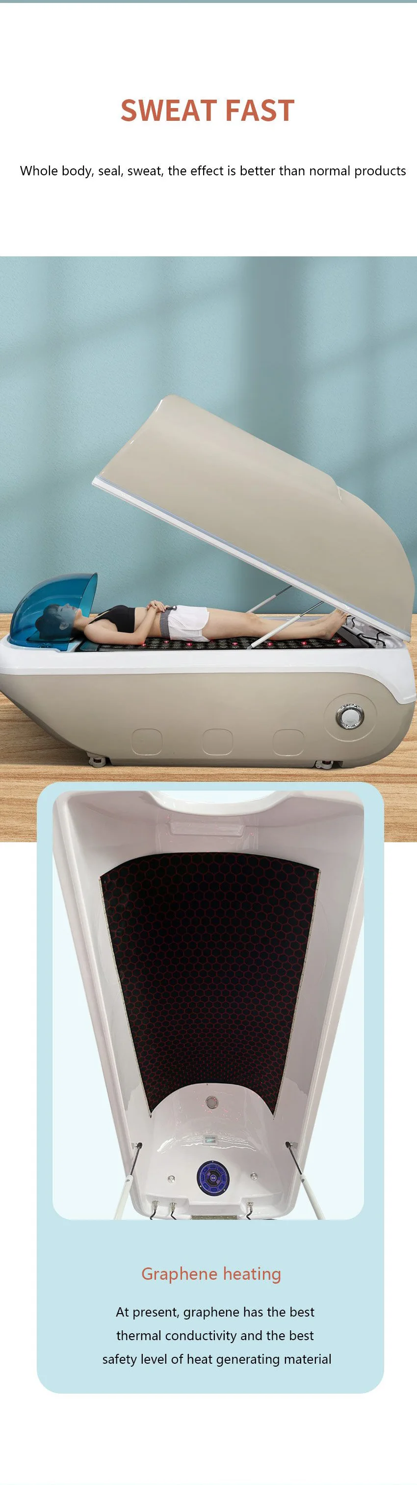 Photon Light Graphene Terahertz Magnetic Therapy PEMF Infrared Massage ...