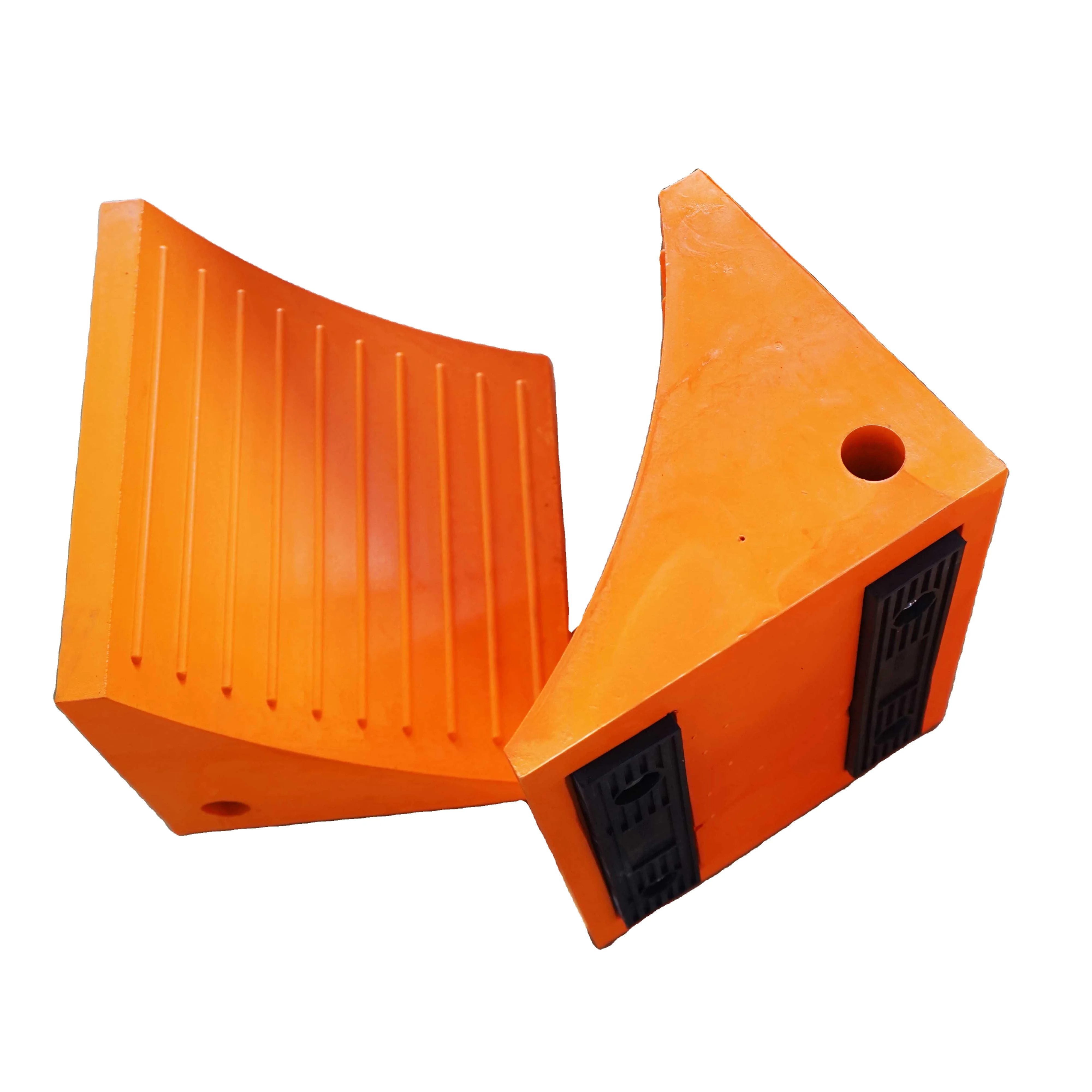 Loading 60 Tons Heavy Duty Truck Tire Wheel Chock Block - Buy Heavy ...