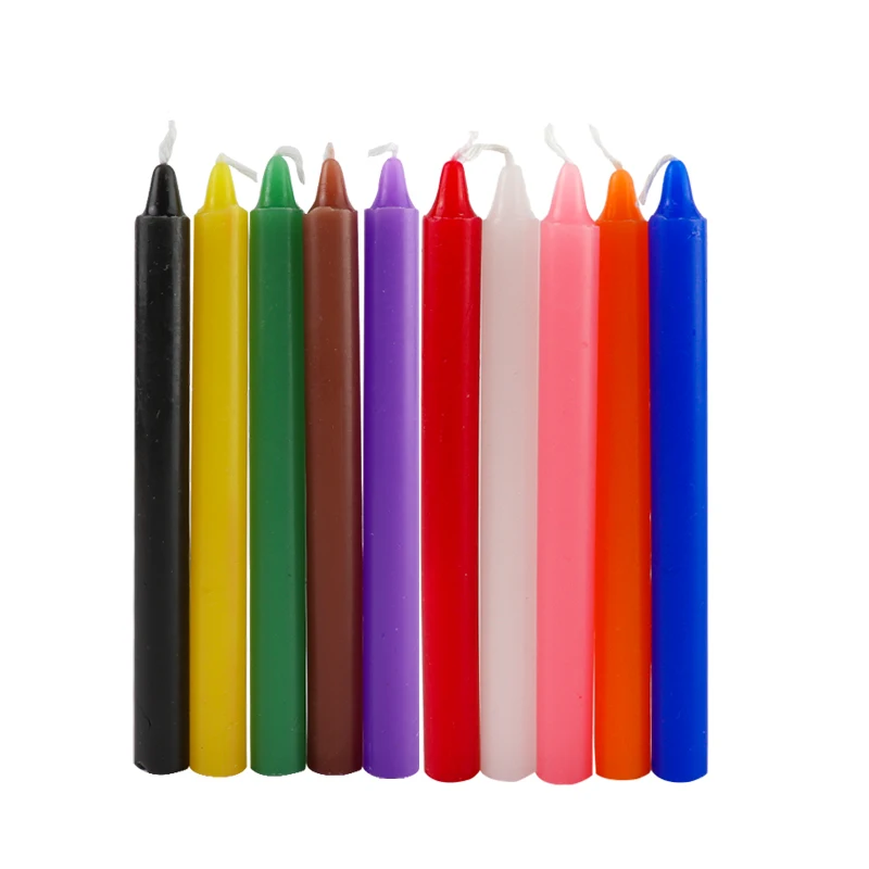 20 Pack Assorted Colors Spell Candles - Perfect for Rituals