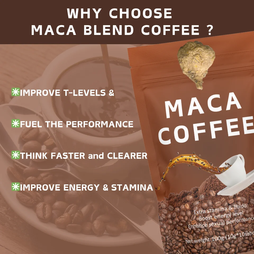 Instant Boost Coffee with Maca Extract - Ekon Supplement