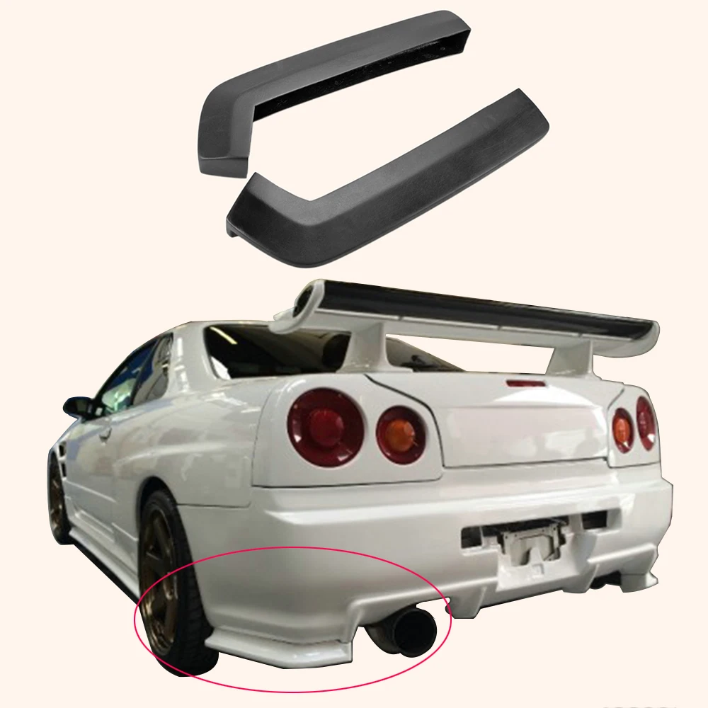 For Nissan Skyline R34 GTT (ESB Bumper Only) FRP Unpaint Rear Bumper ...