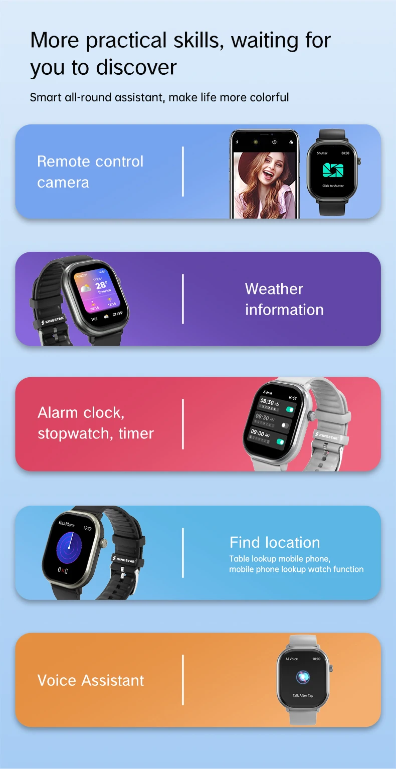 2023 New B05 Full hd 2 Inch Big Screen Fashion Smartwatch Waterproof ...