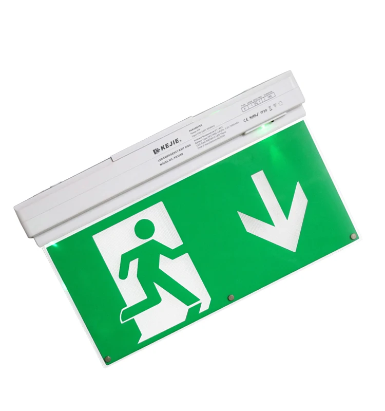 Customized Exit Sign Emergency Light - Reliable & Efficient