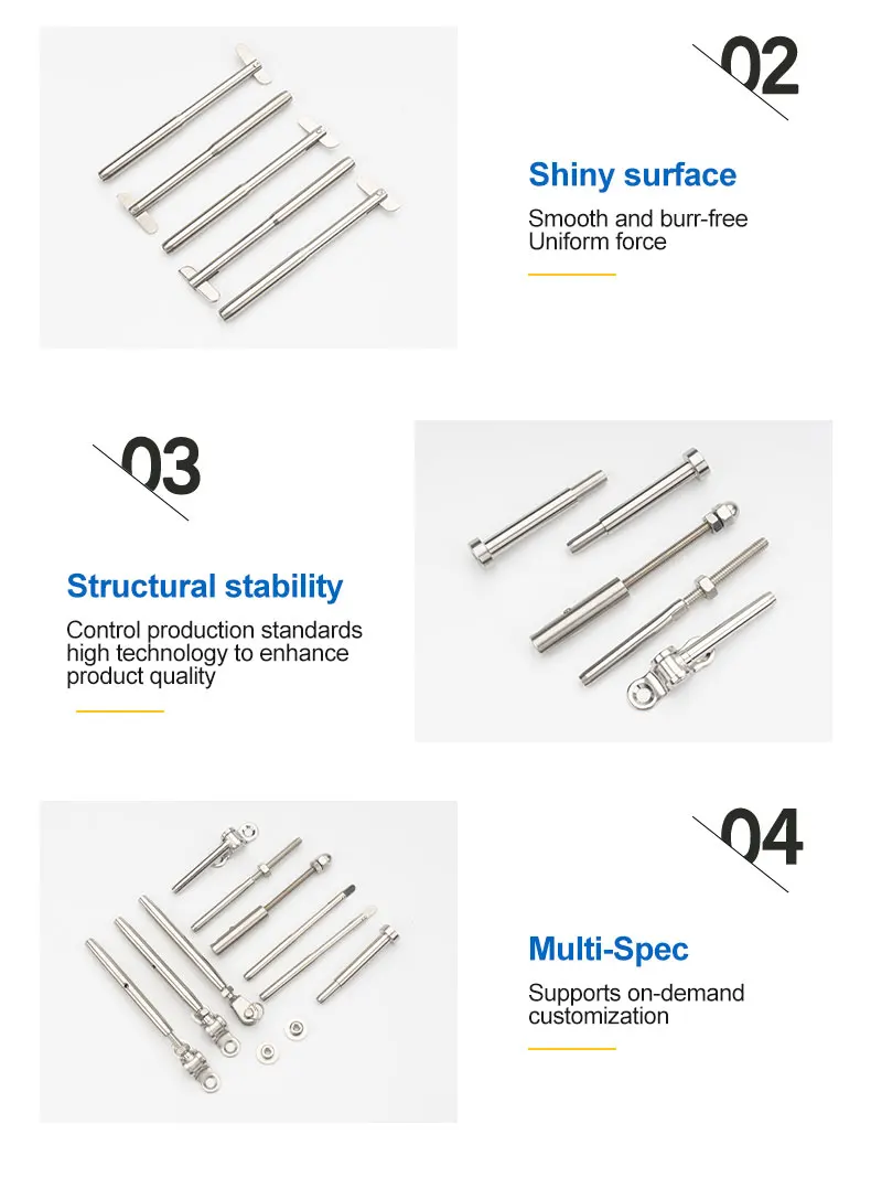 BNS Rigging Screw AISI304 316 Stainless Steel Hardware Toggle Stud ...