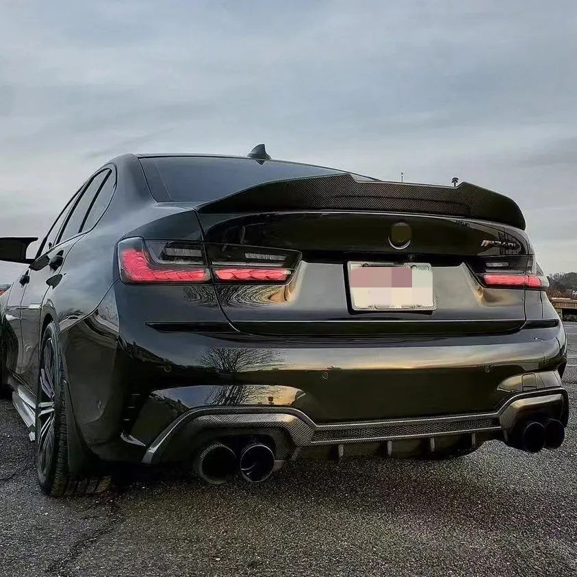 Carbon Fiber Rear Spoiler Psm Style For Bmw 3 Series G20 G80 M3 Sedan ...