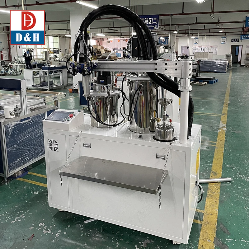 Polyester Resin Mixing Machine Semi Automatic Epoxy Ab Glue Mixing ...