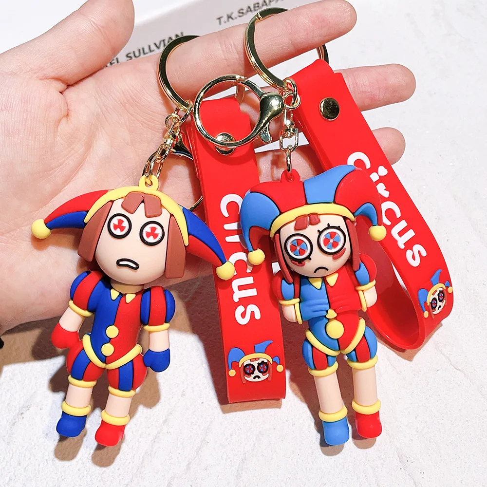 The Amazing Digital Circus Pvc Key Chain Toy Magic Digital Circus Key ...