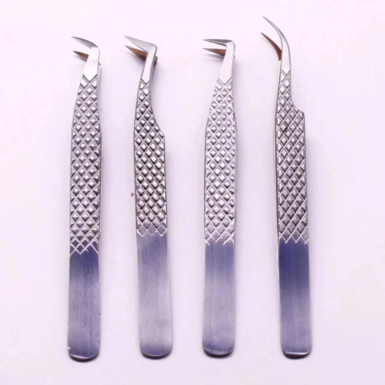 Custom New Steel Tweezer Eyelash Applicator Tweezers Pesta As Tools ...