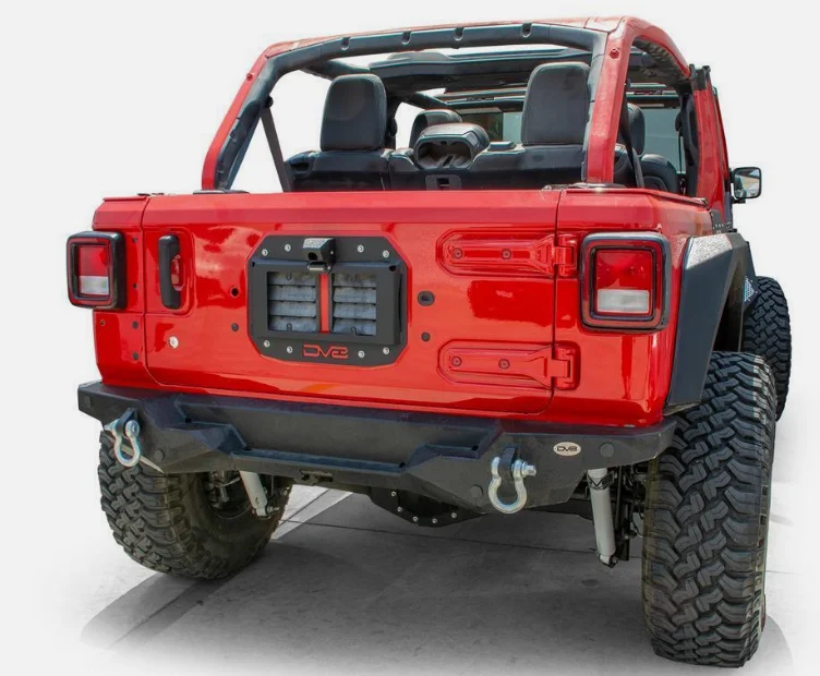 Dv8 Off-road License Plate Holder 2018 And Above Is Suitable For Jeeps ...