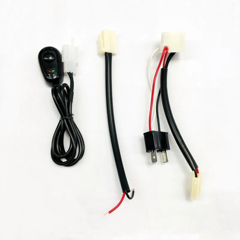 Custom Electrical LED Light Wiring Harness for Motorcycles