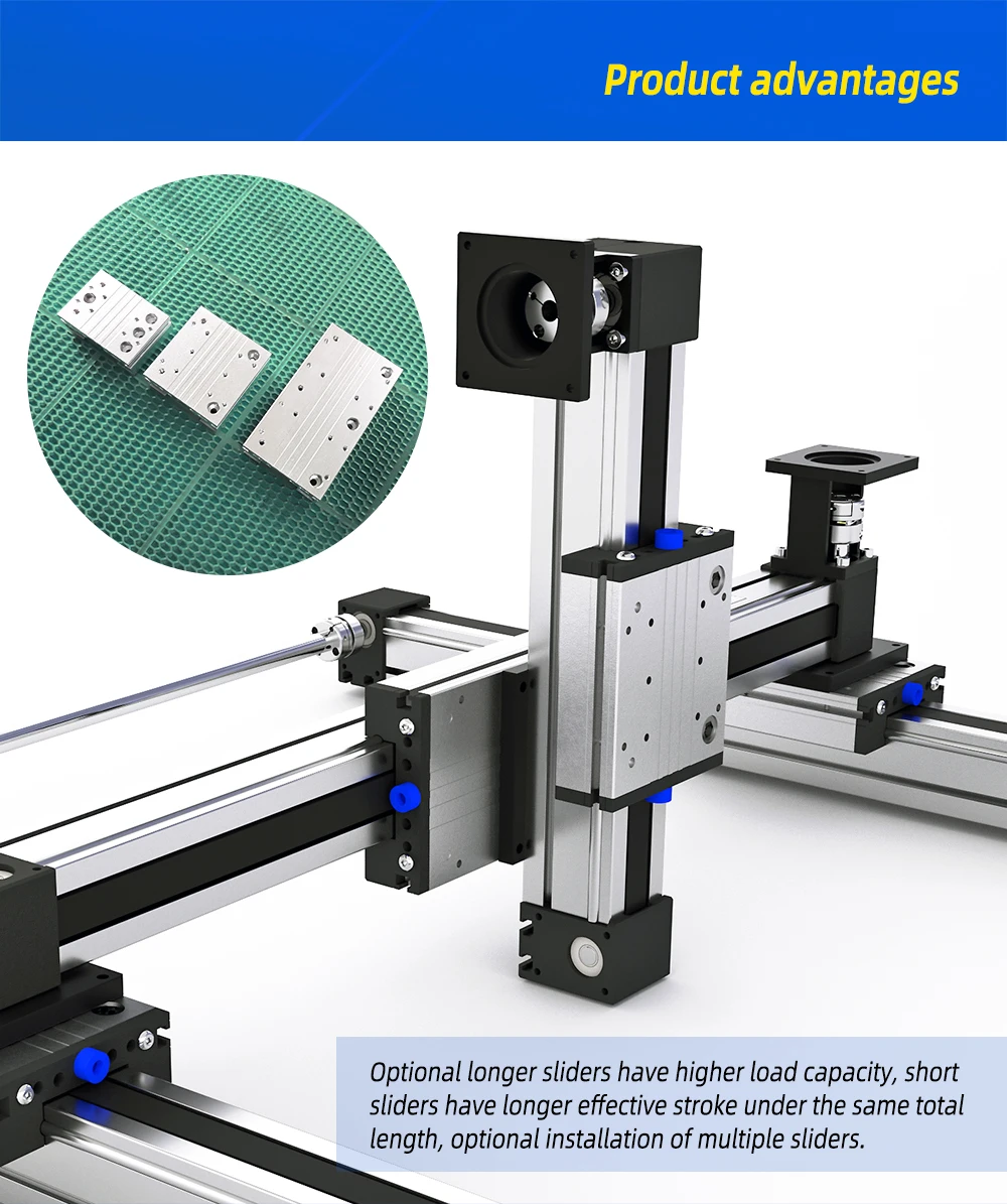 50-3800mm Effective Stroke Stepper Motor Driven CNC Robot