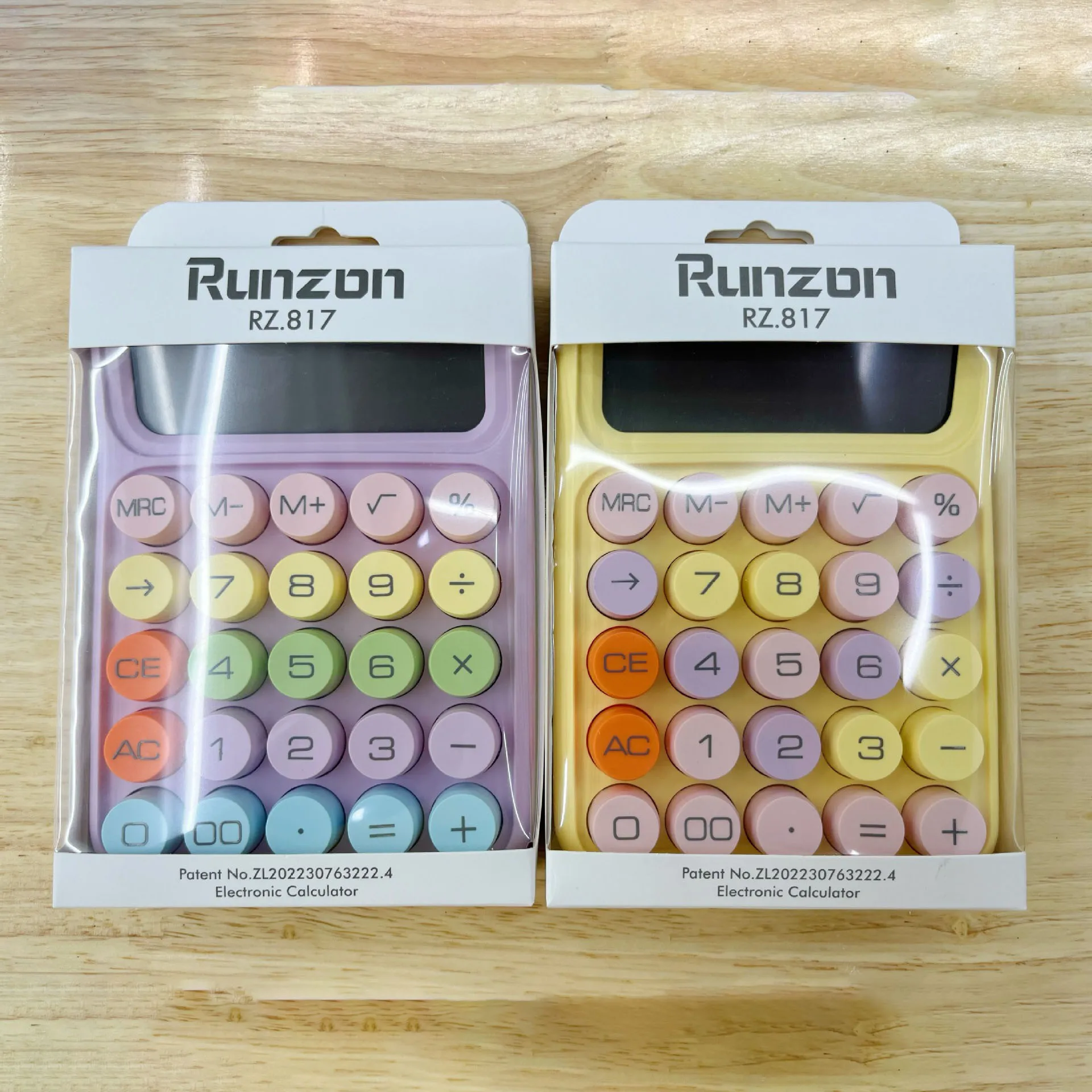 12 Bit Silent Mechanical Switch Calculator - Cute & Functional