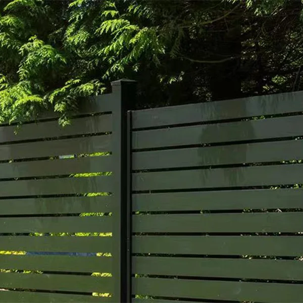 Slats Picket Garden 3d / Blade / Radiator Fence Panels Black Aluminum ...
