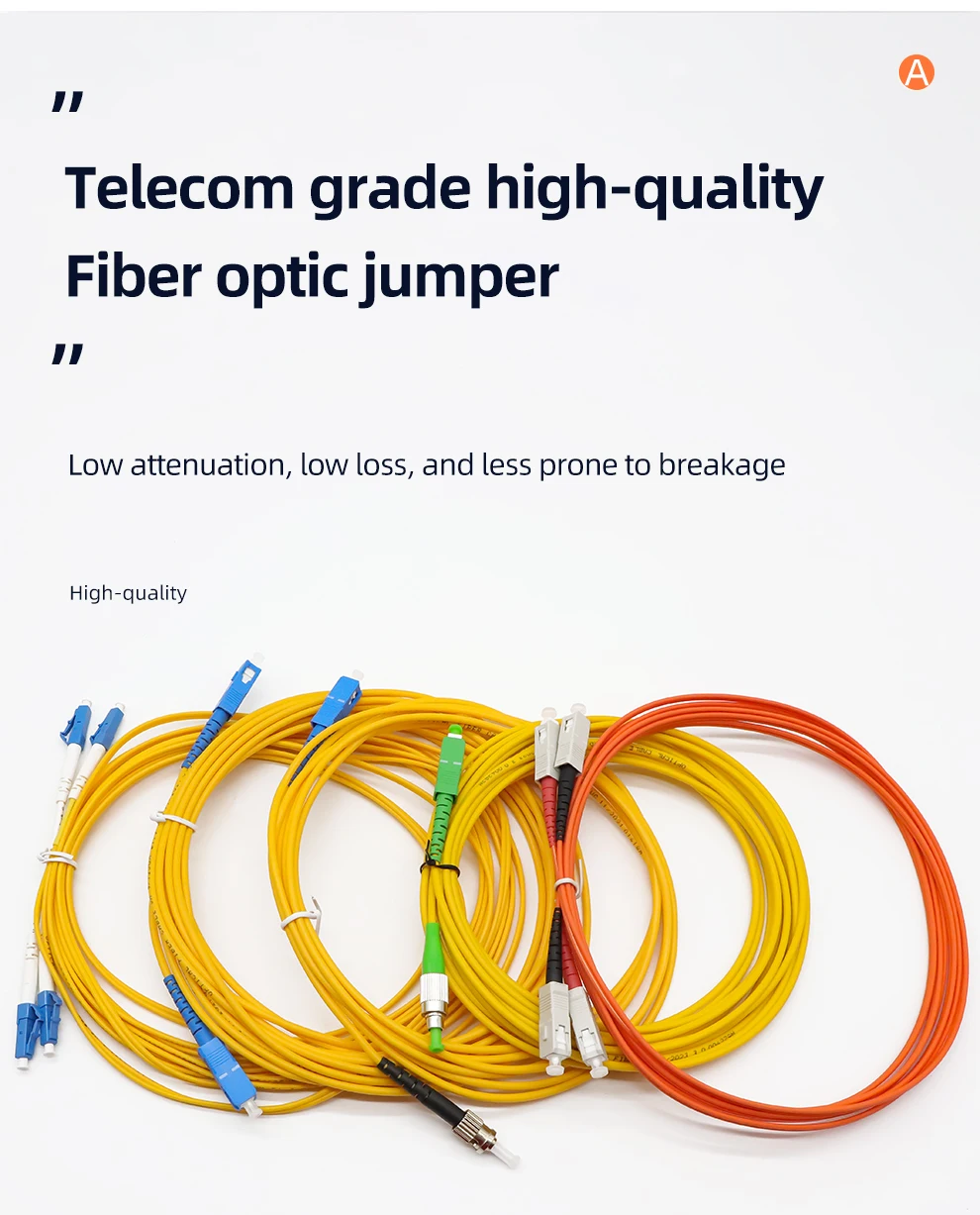 Simplex Duplex G.652d Sc Upc Apc Optical Fiber Patchcord Single Mode 3m 5m Lc Upc Optic Fiber ...