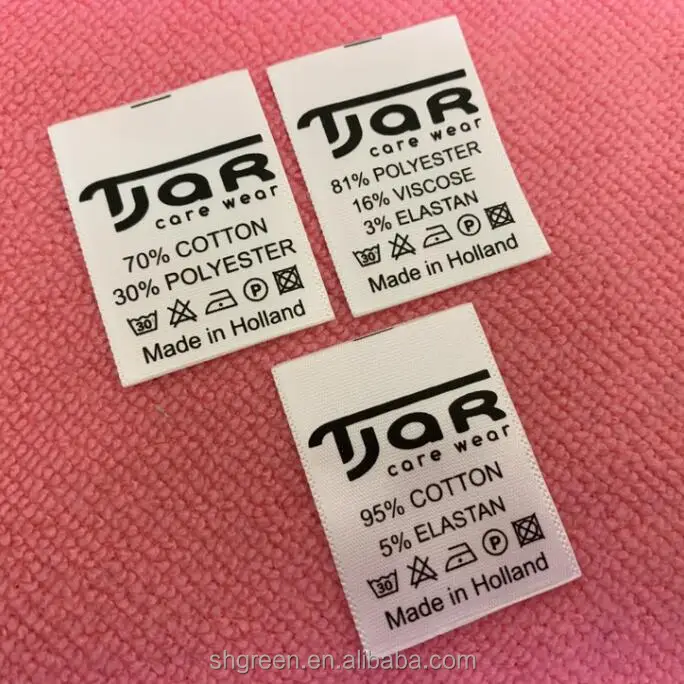Removable Easy Tearaway Fabric Care Label,hot Sale Printing Tear Away ...