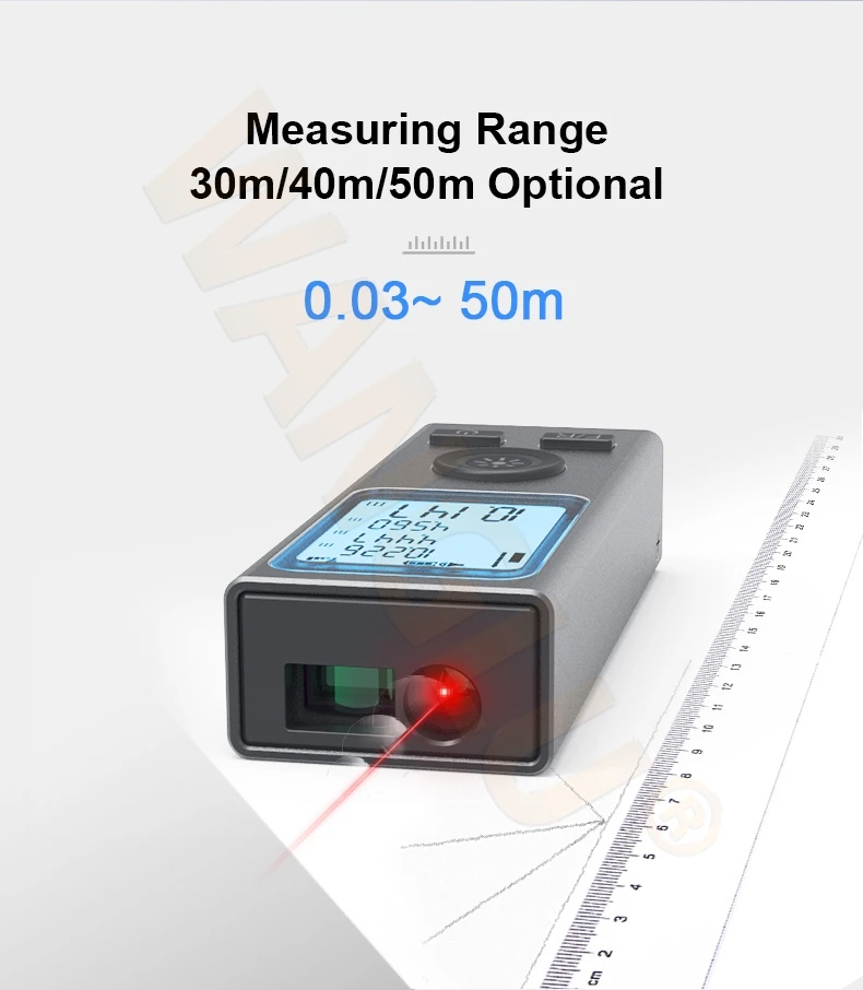 High Accuracy Laser Distance Meter Mini Range Finder 40 Meter With ...