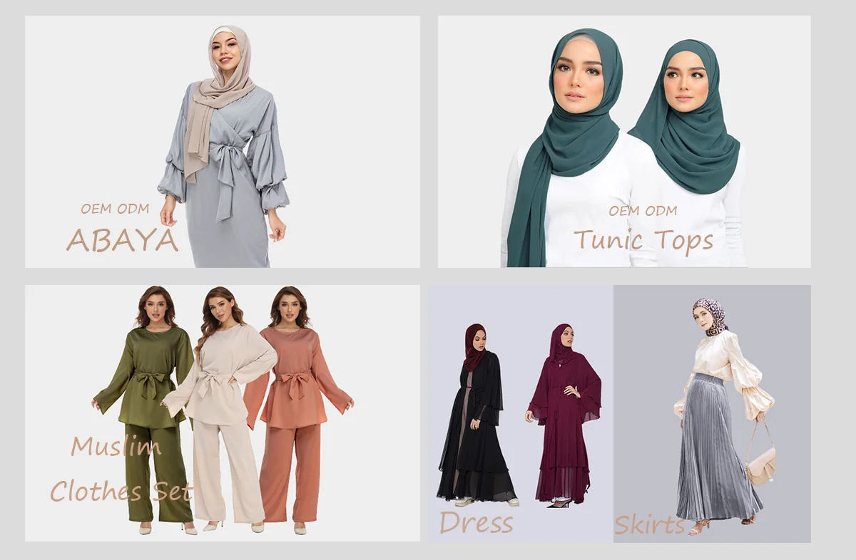 Hot Selling One Set Clothes Women Muslim Kimono Arabic Muslim Women ...