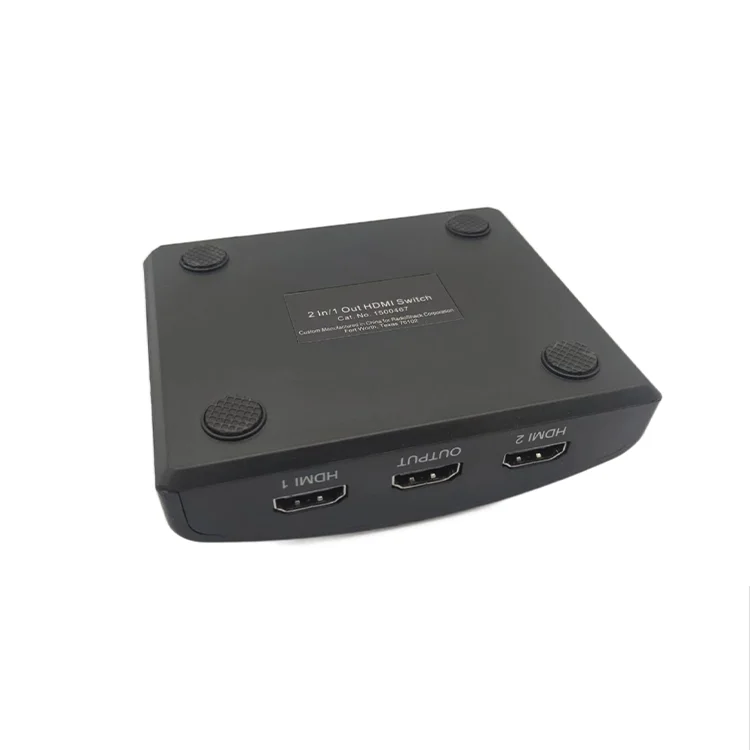 Alibaba.com: 2 in / 1 out HDMI selector matrix, mechanical push-button ...