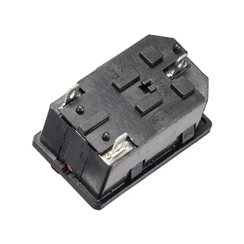 Iec320 C14 Power Socket Outlet W Rocker Switch Fuse Holder - Buy Swivel ...