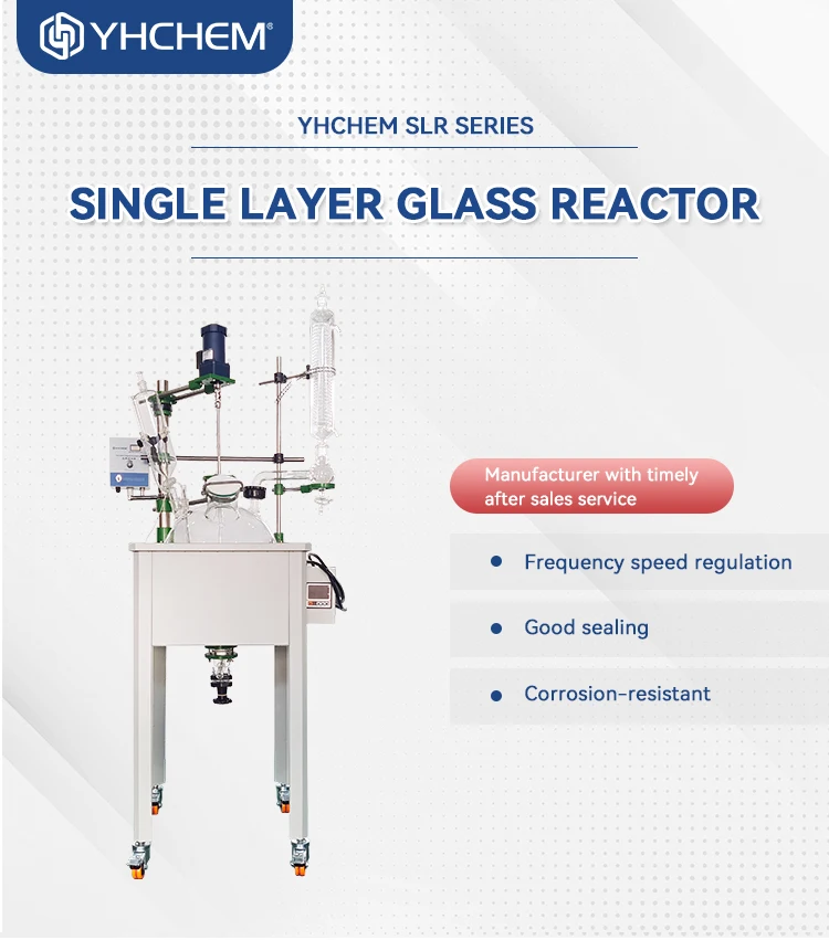 Glass Reactor Chemical Reactor Single-layer Glass Reactor For ...