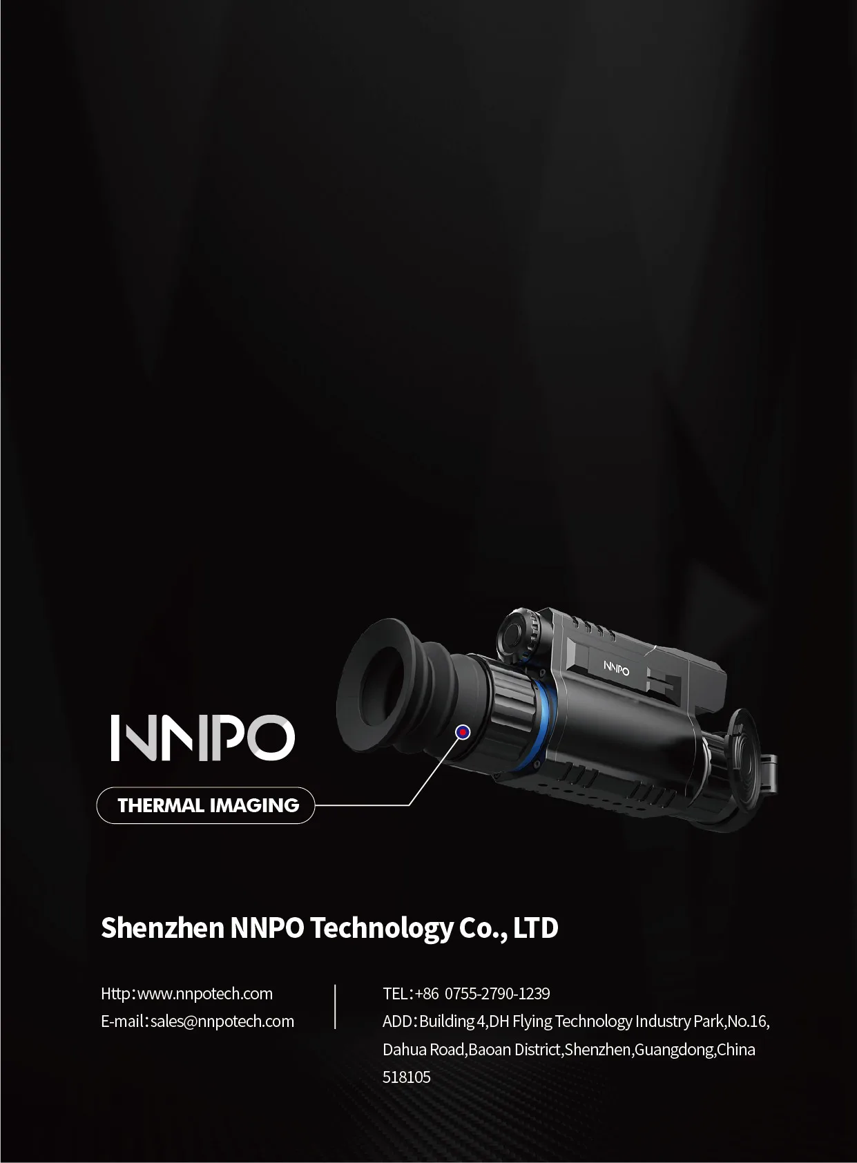 Nnpo Thermal Imaging Scope For Hunting Monocular Rangefinder Sensor ...