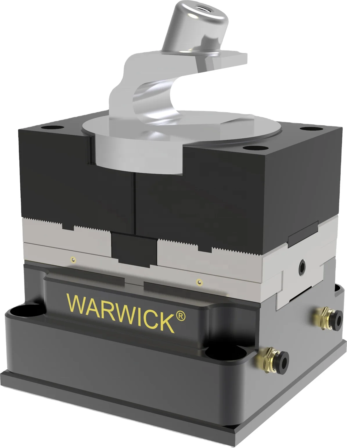 Pneumatic Self-Centering Clamping Force Blocks Vise Jaw for Cnc Machine ...