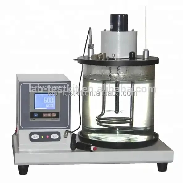 ASTM D445 Engine Oil Kinematic Viscosity Measurement Via Viscometer ...