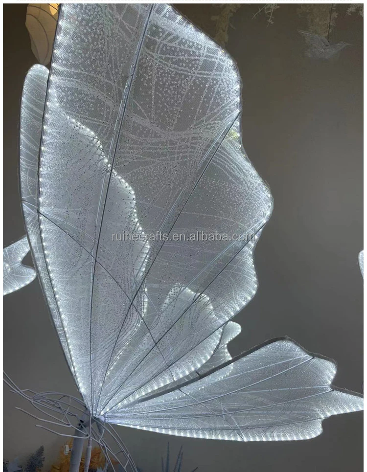 Other Party Decorations Large Size Led Metal Butterfly Light Up ...