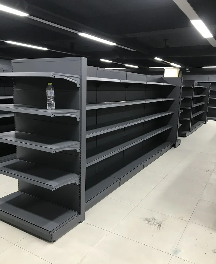 Supermarket Shelves Display Shelf Rack Gondola Shelving For Grocery ...