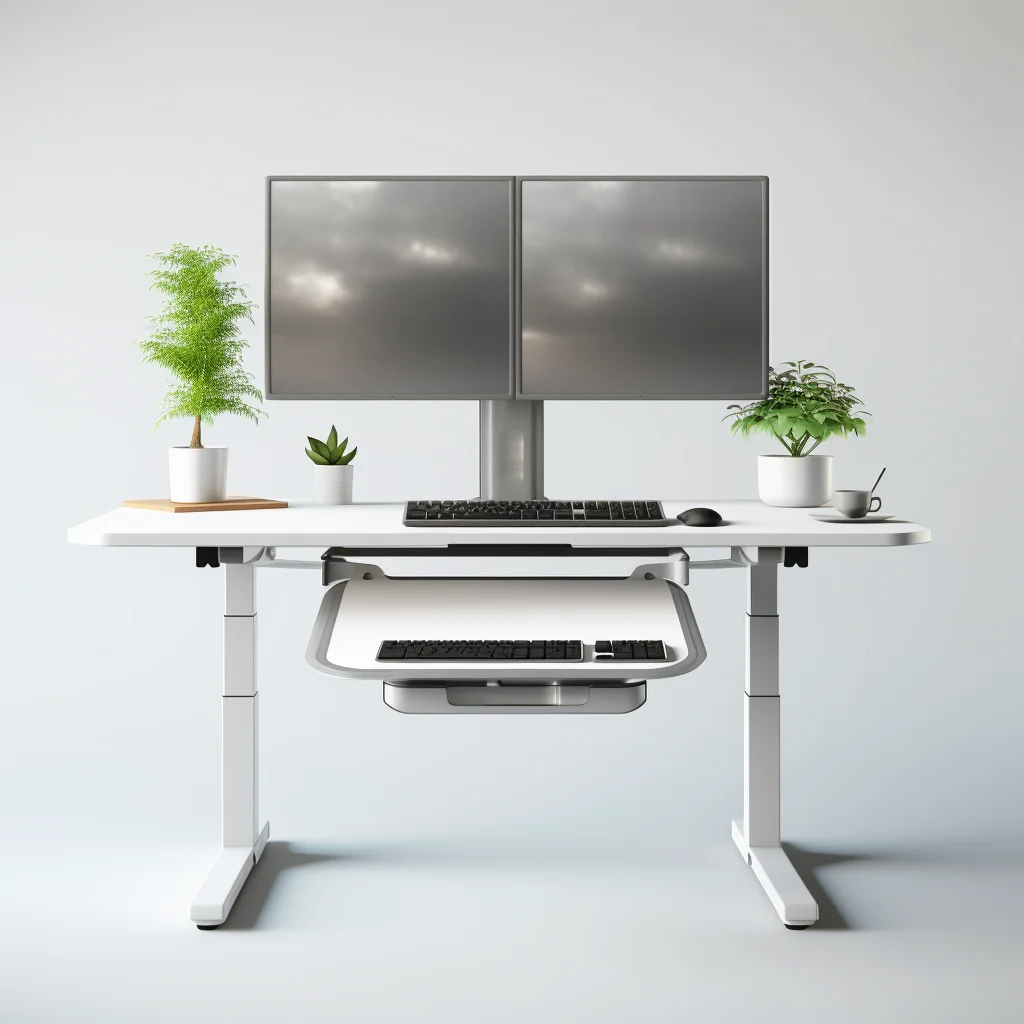 Lifting Table Motor Office Furniture Desk Custom Desktop 2 Motors 3 ...