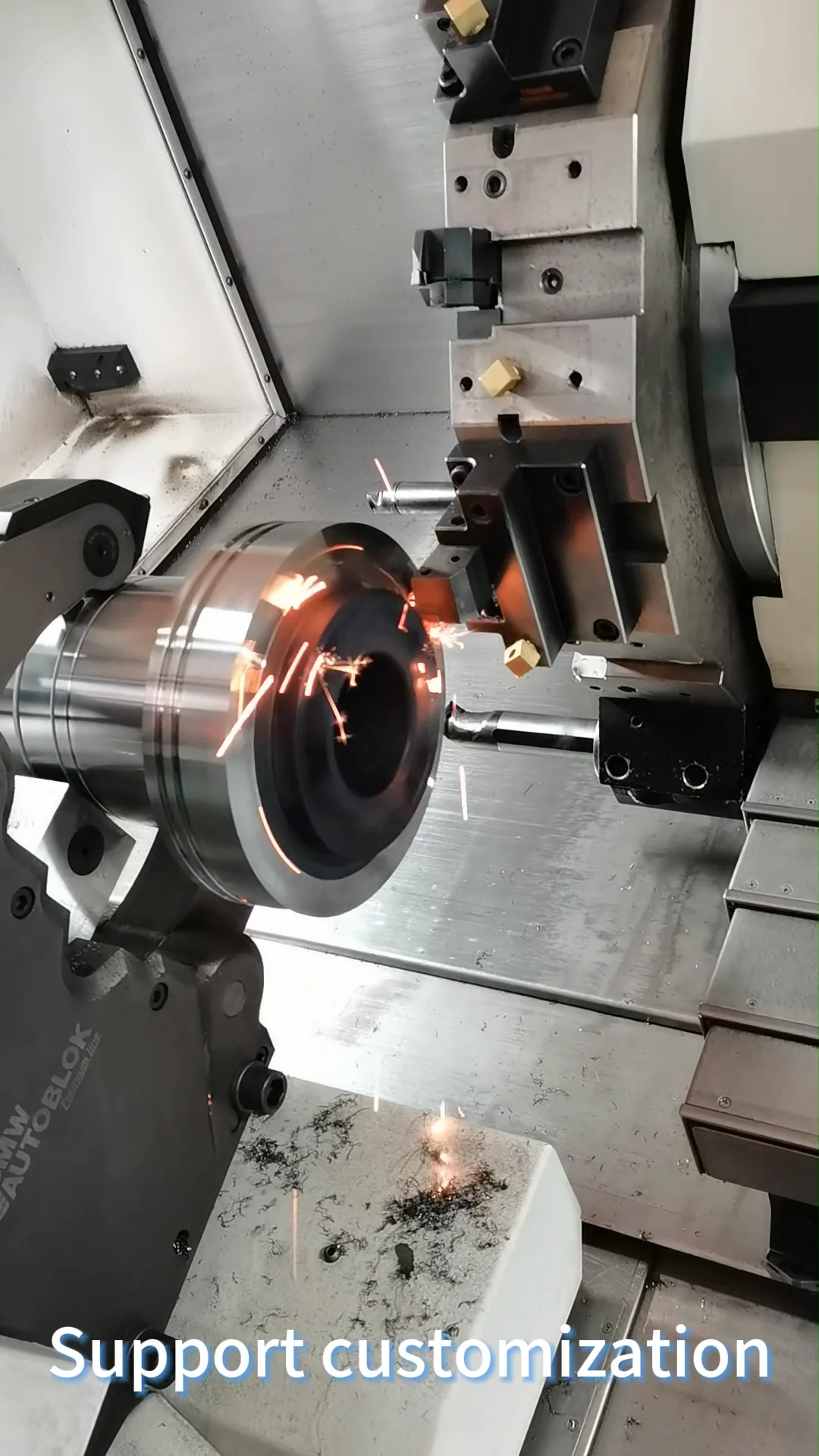 Non-standard custom BT30 BT40 BT50 broach machine tool spindles ...