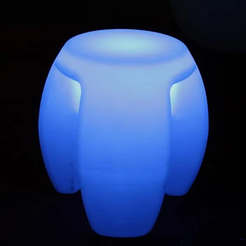 Modern Tripod Led Stools Rgb Colorful Outdoor Nightclub Bar Ktv Led ...