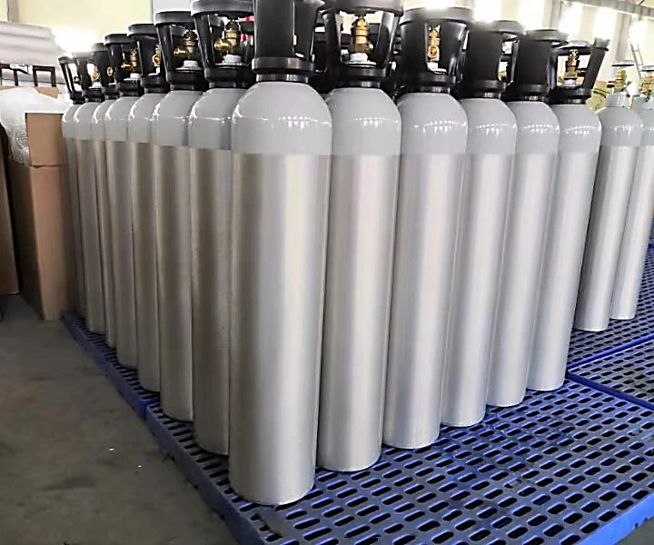 Industrial Welding Acetylene Cylinder 10l/50l Gas Cylinders C2h2 Tanks ...