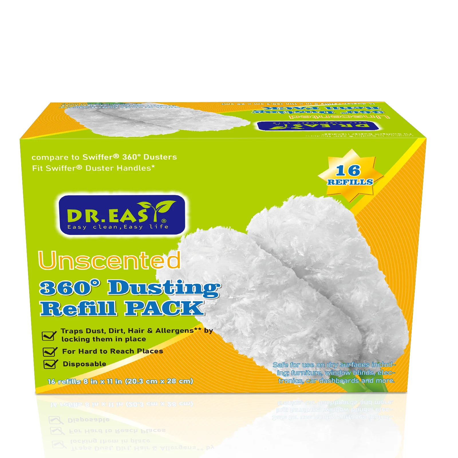 360° Duster Refills Kit Multi-Surface Efficient Duster Kit for Cleaning ...